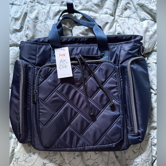 lug | Bags | Lug Bustle In Indigo | Poshmark